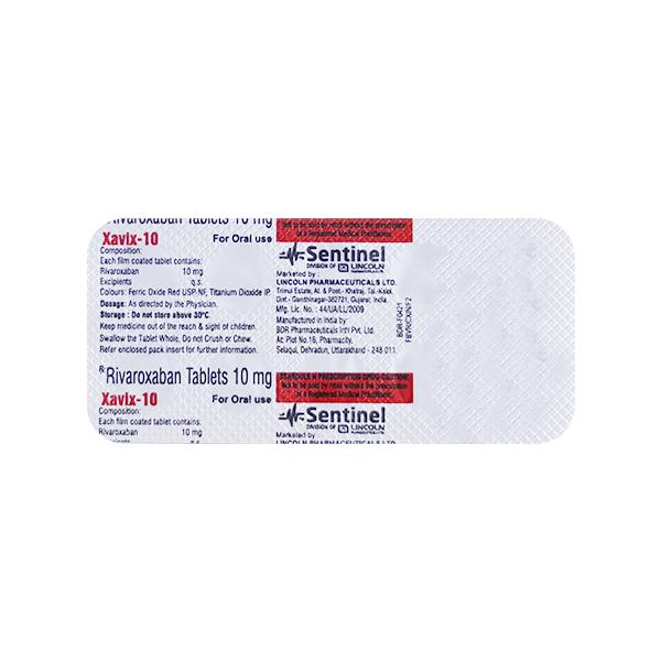 Buy XAVIX 10 Tablet 10's Online at Upto 25% OFF | Netmeds