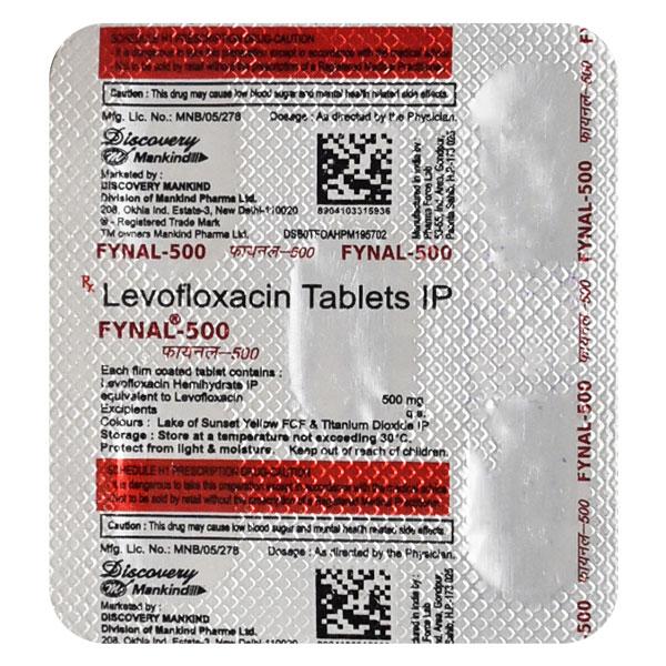 Buy Fynal 500mg Tablet 5'S Online at Upto 25% OFF | Netmeds