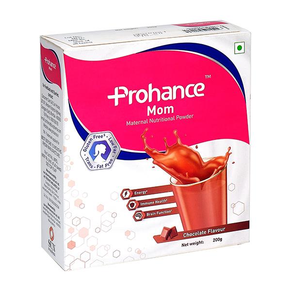 Buy Prohance Mom Chocolate Flavour Powder 200gm Online at Upto 25% OFF ...