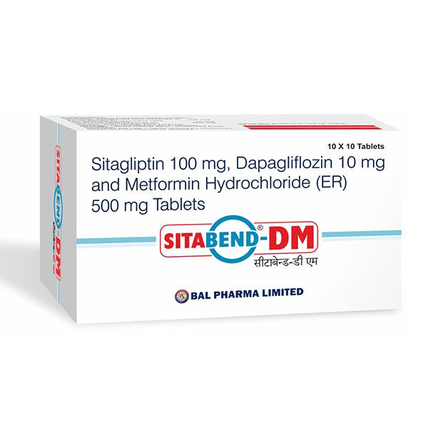 SITABEND DM Tablet 10's