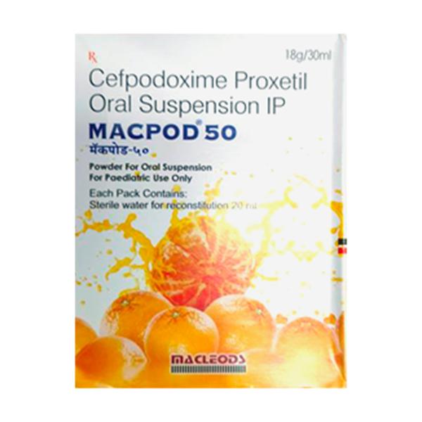 Buy Macpod 50mg Suspension 30ml Online at Upto 25% OFF | Netmeds
