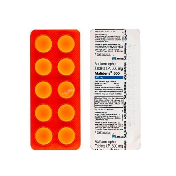 Malidens 500mg Tablet 10'S - Buy Medicines online at Best Price from ...
