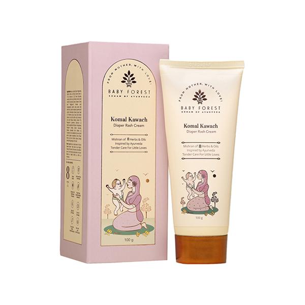 Buy Baby Forest Komal Kawach Baby Rash Healing Cream 100 gm Online at ...