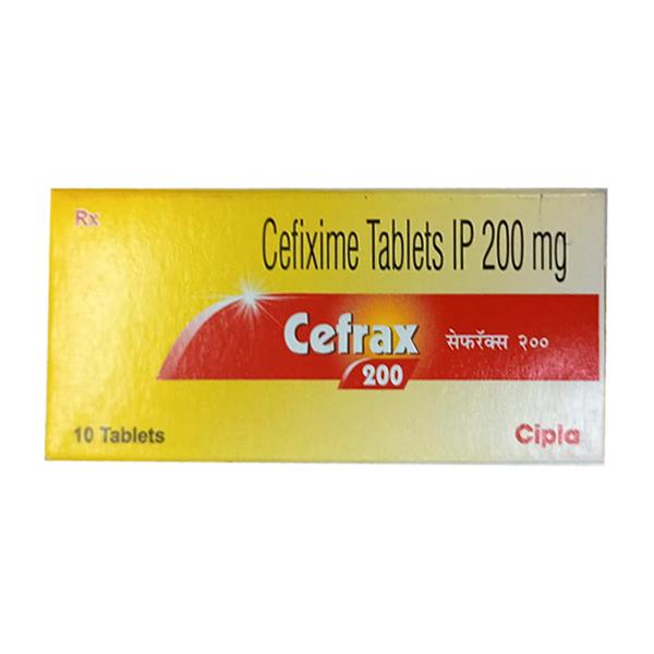 Cefrax 200mg Tablet 10'S : Price, Uses, Side Effects | Netmeds