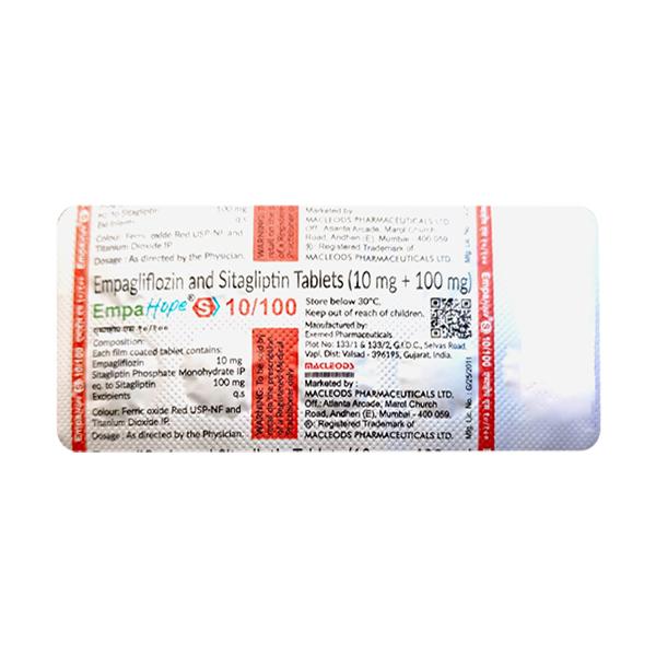 EMPAHOPE S 10/100 Tablet 10's