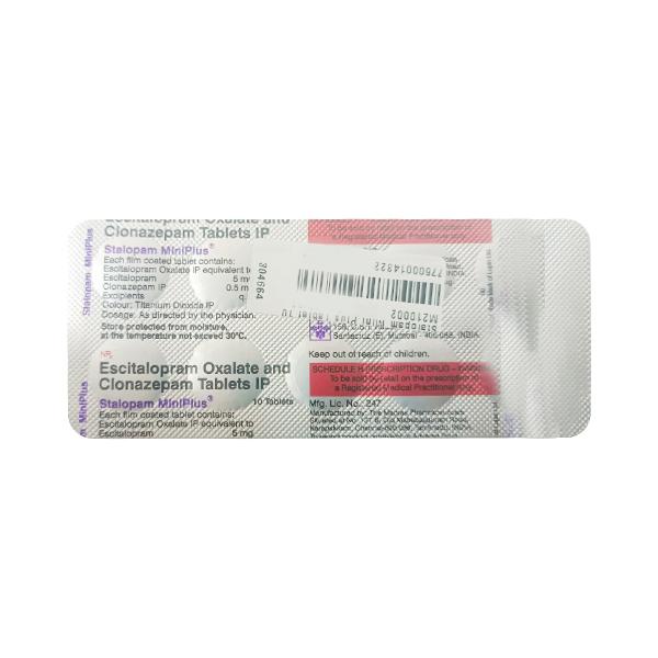 Stalopam Mini Plus Tablet 10'S - Price, Uses, Side Effects, and ...