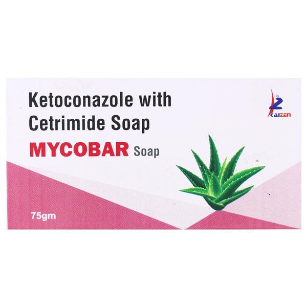 Buy MYCOBAR Soap 75gm Online at Upto 25% OFF | Netmeds