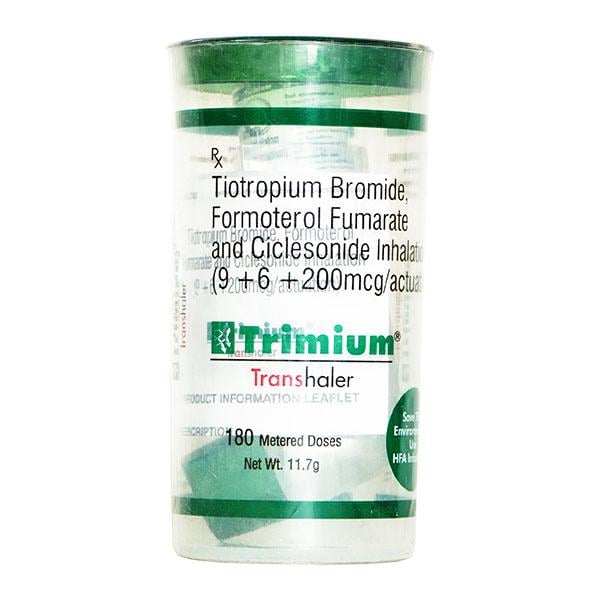 Buy Trimium Transhaler 180Md Online at Upto 25% OFF | Netmeds
