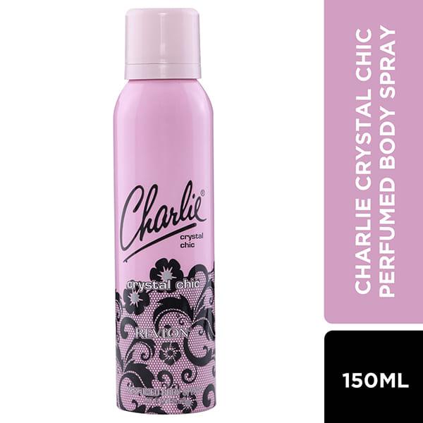 Buy Revlon Charlie Crystal Chic Perfumed Body Spray 150 Ml Online at ...