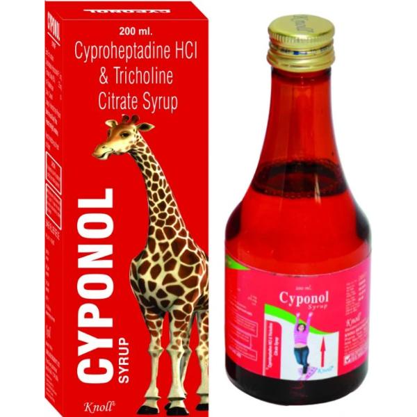 CYPONOL Syrup 200ml Price, Uses, Side effects, Substitutes | Netmeds