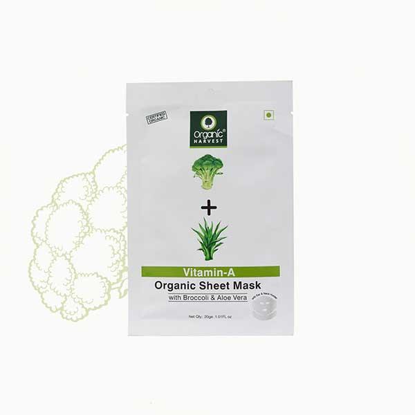 Buy Organic Harvest Face Sheet Mask 20ml Online at Discounted Price ...