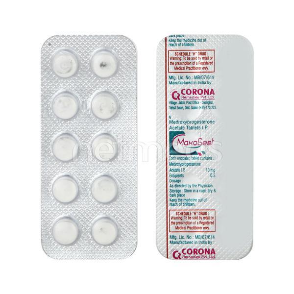 Buy Maxogest 10mg Tablet 10'S Online at Upto 25% OFF | Netmeds