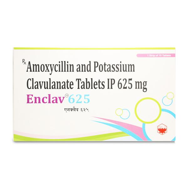 ENCLAV 625mg Tablet 10's Price, Uses, Side effects, Substitutes | Netmeds