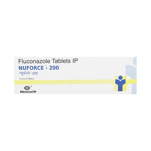 NUFORCE 200mg Tablet 2's Price, Uses, Side effects, Substitutes | Netmeds
