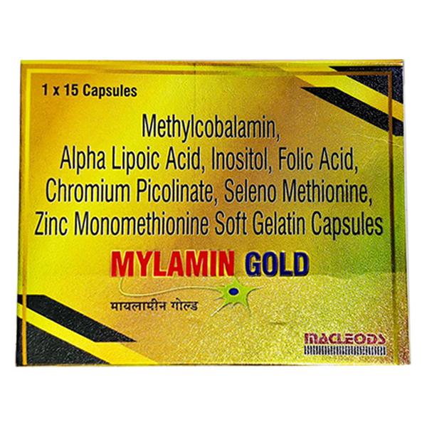 Buy MYLAMIN GOLD Capsule 15's Online at Upto 25% OFF | Netmeds