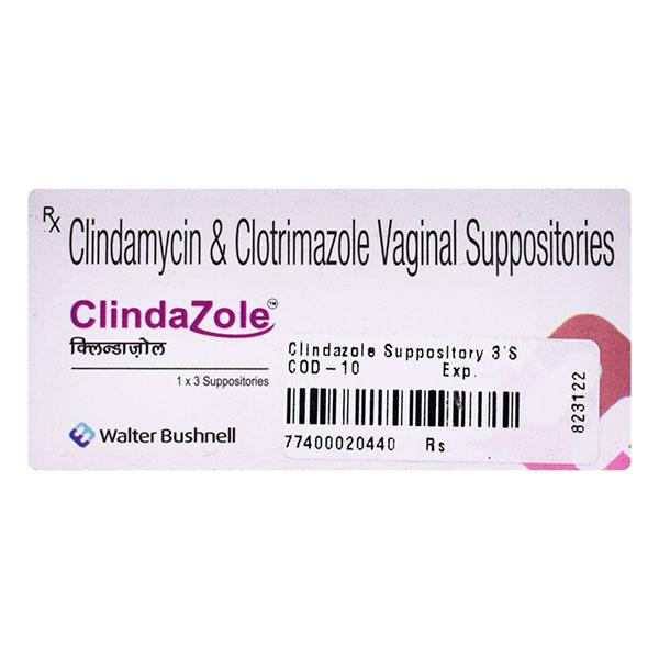 Clindazole Suppository 3'S Price, Uses, Side effects, Substitutes | Netmeds