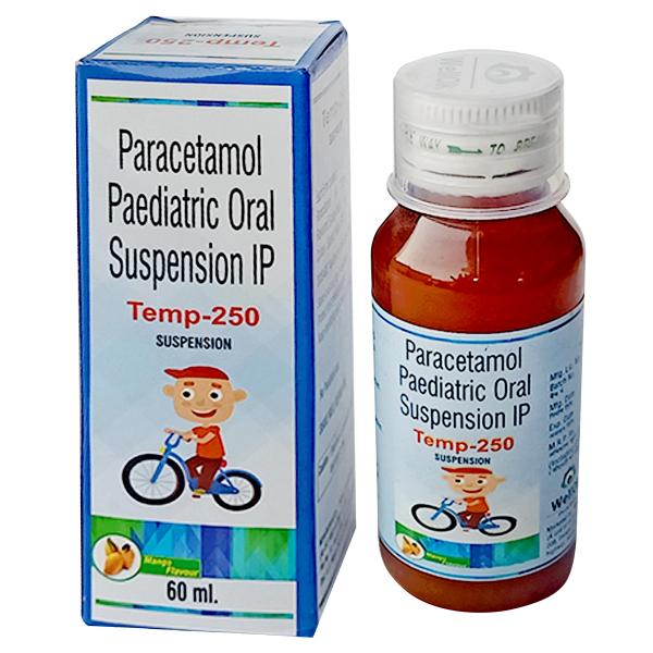 Buy TEMP 250mg Suspension 60ml Online at Upto 25% OFF | Netmeds