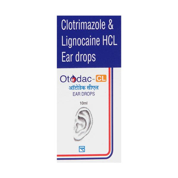 Otodac CL Ear Drops 10ml Price, Uses, Side effects, Substitutes | Netmeds