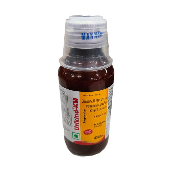 Buy URIKIND KM SUGAR FREE Suspension 100ml Online at Upto 25% OFF | Netmeds
