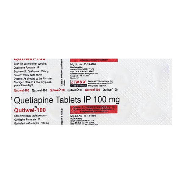 Qutiwel 100mg Tablet 10'S Price, Uses, Side effects, Substitutes | Netmeds