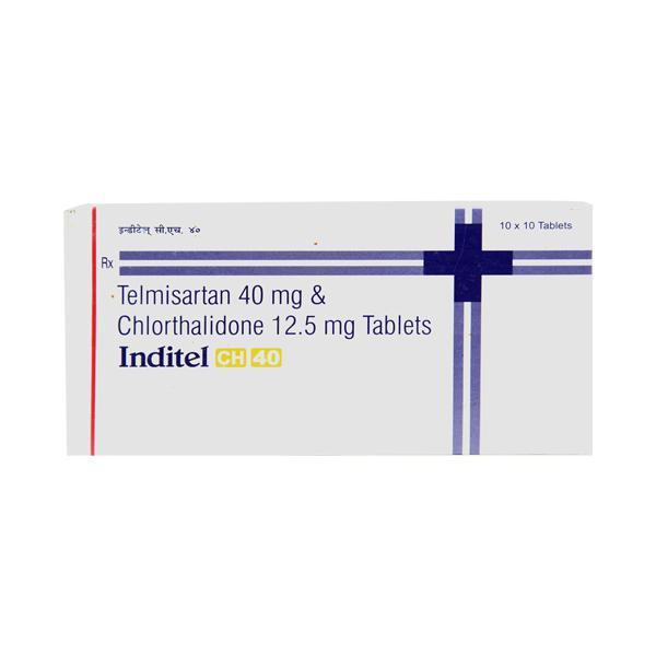 Inditel CH 40mg Tablet 10'S : Price, Uses, Side Effects | Netmeds
