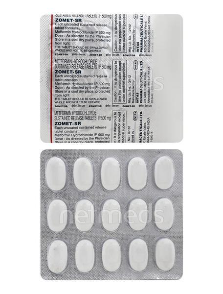 Zomet SR Tablet 15'S : Price, Uses, Side Effects | Netmeds