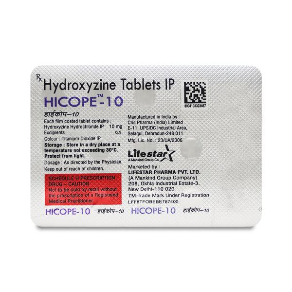 Hicope 10Mg Tablet 15's Price, Uses, Side effects, Substitutes | Netmeds
