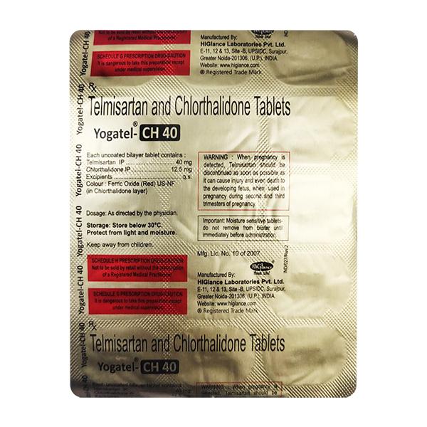 YOGATEL CH 40 Tablet 15's