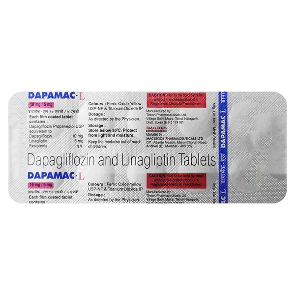 DAPAMAC L 5/10 Tablet 10's