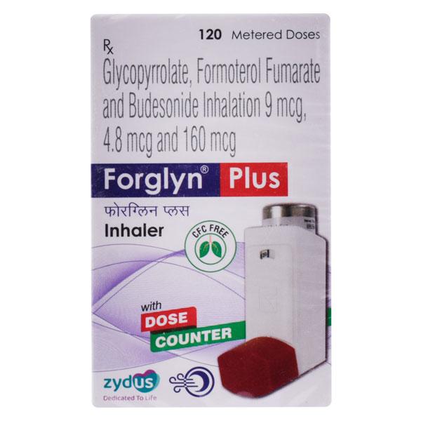 FORGLYN PLUS Inhaler 120md - Price, Uses, Side Effects | Netmeds