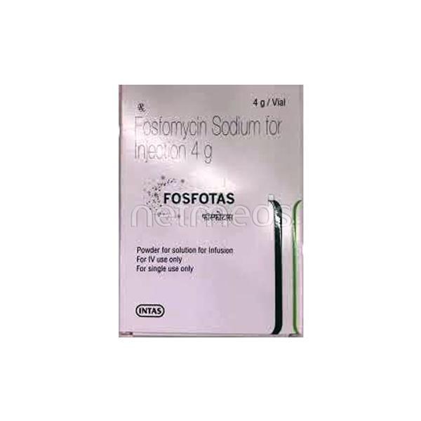 Buy Fosfotas 4Gm Injection 1'S Online at Upto 25% OFF | Netmeds