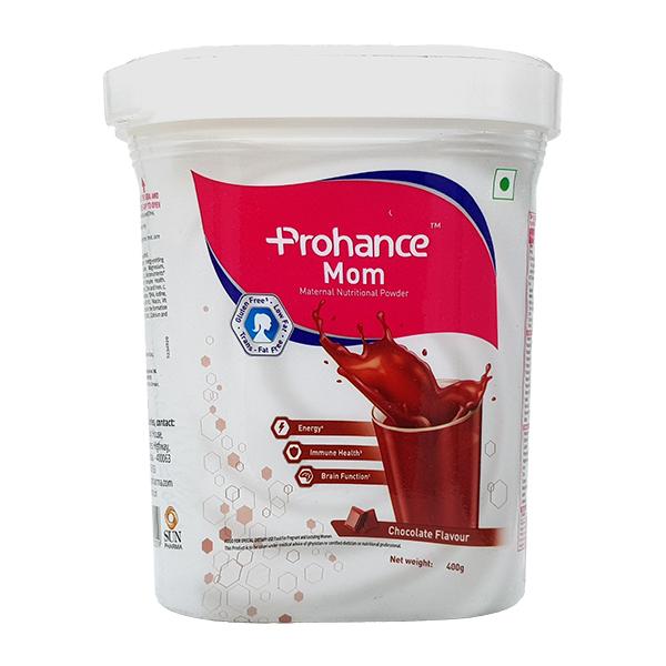 Buy Prohance Mom Chocolate Flavour Powder 400gm Online at Upto 25% OFF ...
