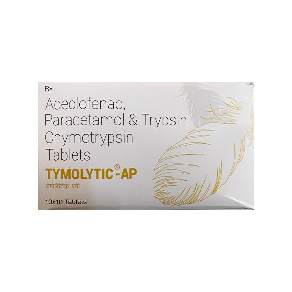 Buy TYMOLYTIC AP Tablet 10's Online at Upto 25% OFF | Netmeds