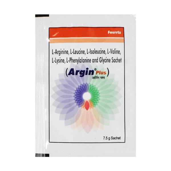 Argin Plus Sachet 7.5gm : Price, Uses, Side Effects | Netmeds