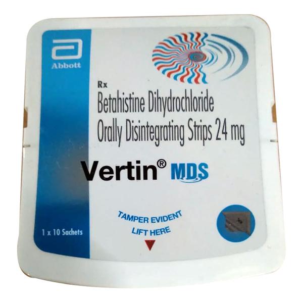 VERTIN MDS Oral Disintegrating Strips 10's Price, Uses, Side effects ...