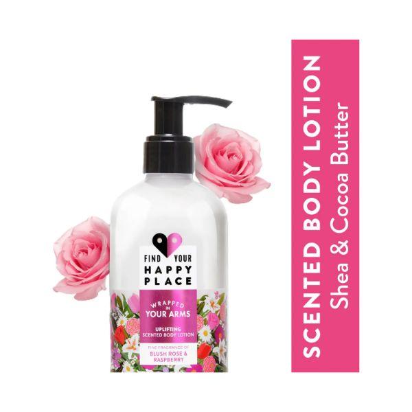 Buy Find Your Happy Place Wrapped In Your Arms Body Lotion Blush Rose ...