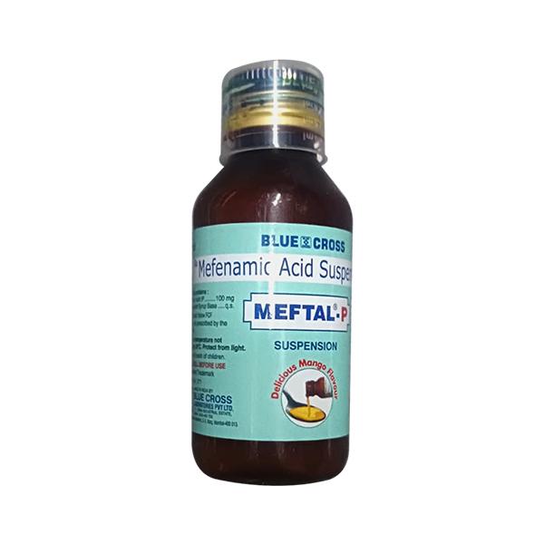 Buy MEFTAL P DELICIOUS MANGO FLAVOUR Suspension 100ml Online | Netmeds