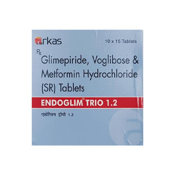 Buy ENDOGLIM TRIO 1.2 Tablet 15's Online at Upto 25% OFF | Netmeds