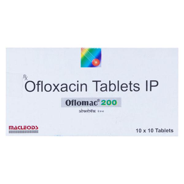 Buy Oflomac 200mg Tablet 10'S Online at Upto 25% OFF | Netmeds