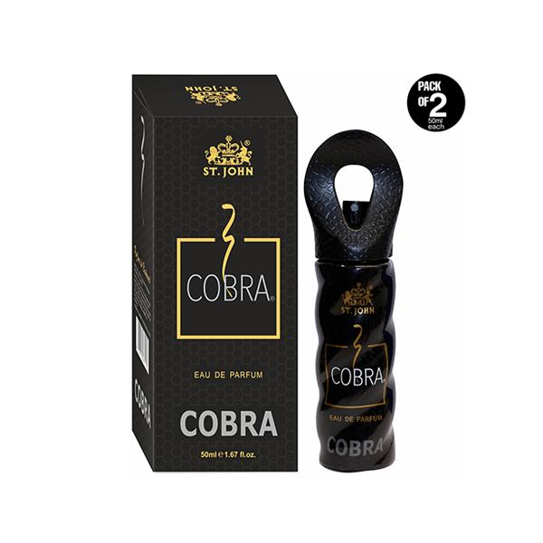 Buy St. John Cobra Eau De Parfum - Pack of 2 x 50 ml Online at ...
