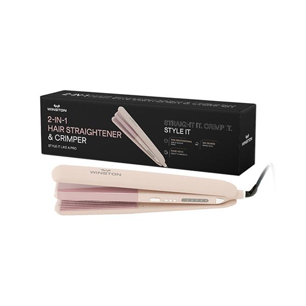 Buy Winston Hair Straightener Crimper 2 In 1 Hair Styler With Multiple ...