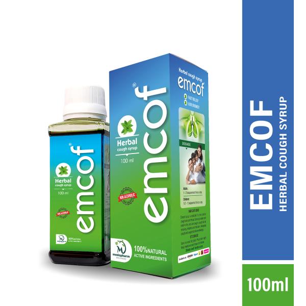 Buy Emcof Herbal Cough Syrup 100 ml Online at Discounted Price | Netmeds