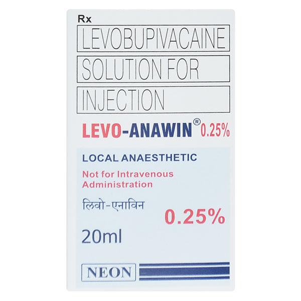 LEVO ANAWIN 0.25% Injection 20ml - Price, Uses, Side Effects, and ...