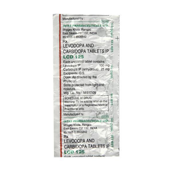 LCD 125 Tablet 10'S - Price, Uses, Side Effects | Netmeds