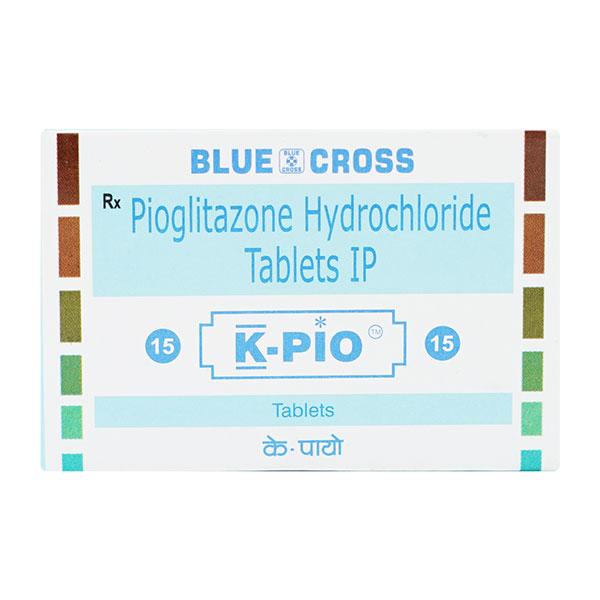 K Pio 15mg Tablet 15'S : Price, Uses, Side Effects | Netmeds