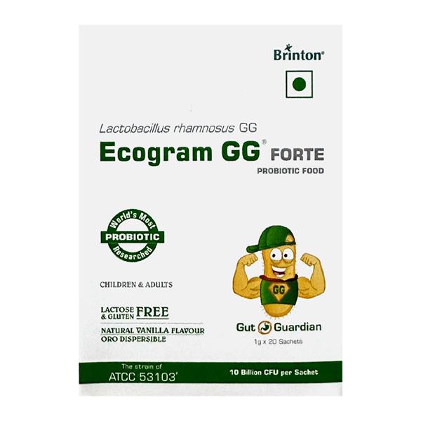 Buy ECOGRAM GG FORTE LACTOSE & GLUTEN FREE NATURAL VANILLA FLAVOUR ...