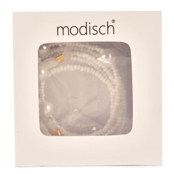 Buy Modisch White Beads With Transparent Moti Sunglasses Chain (JC-1403 ...