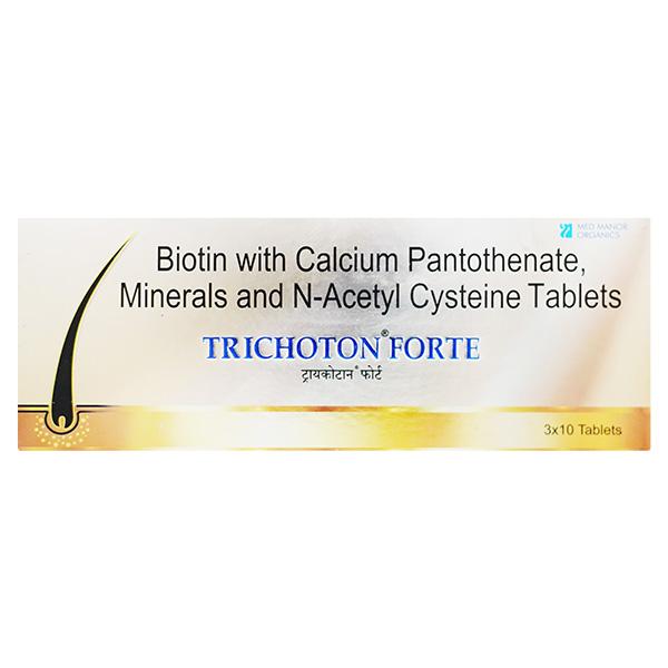 Trichoton Forte Tablet 10'S - Price, Uses, Side Effects | Netmeds