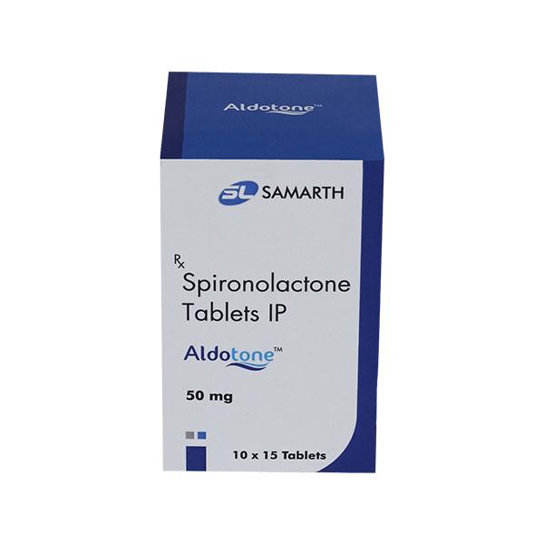 ALDOTONE 50mg Tablet 15's Price, Uses, Side effects, Substitutes | Netmeds