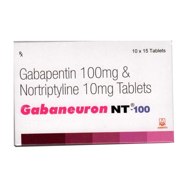 GABANEURON NT 100 Tablet 15's Price, Uses, Side effects, Substitutes ...